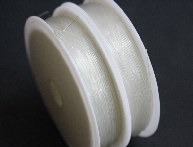 5 Rolls Clear Elastic Thread Elastic Beading Cord Wire Diy | Etsy