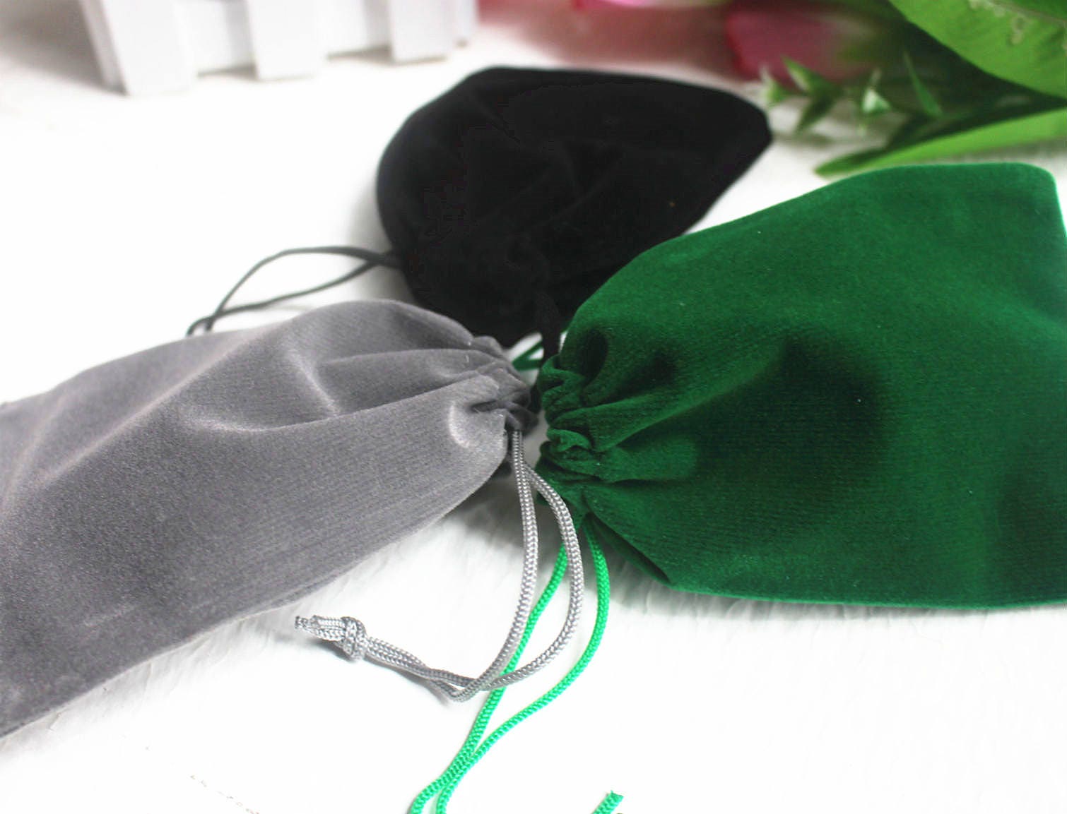 30 pcs Velvet Drawstring Bags Pouch Wedding Favor Gift | Etsy