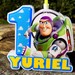 Buzz Lightyear Cake Topper, Personalized Birthday Candle, Custom Cake ...