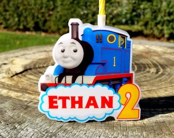 Train Birthday Candle - Etsy