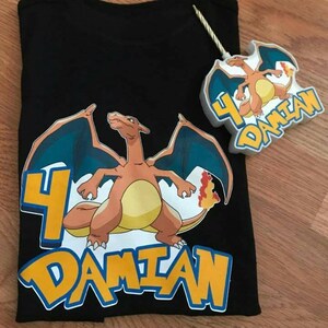 Pokemon Charizard Cake Candle, Personalized Cake Topper - Etsy