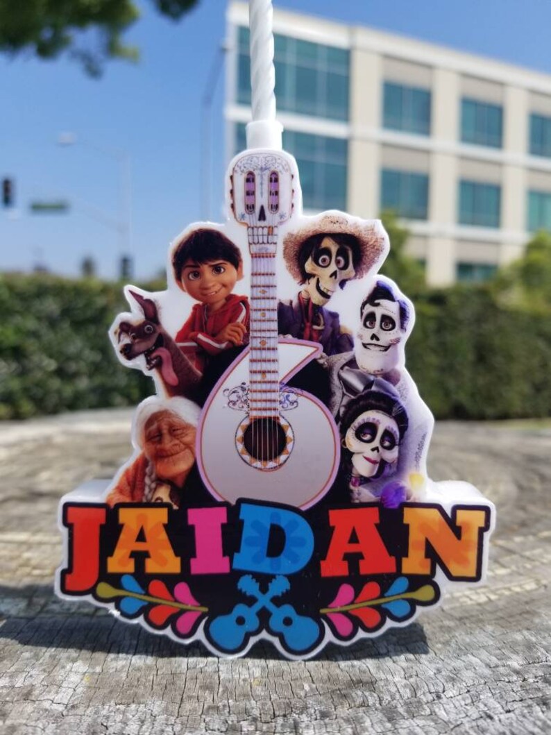 Disney COCO Cake Candle Personalized Birthday Candle Cake | Etsy