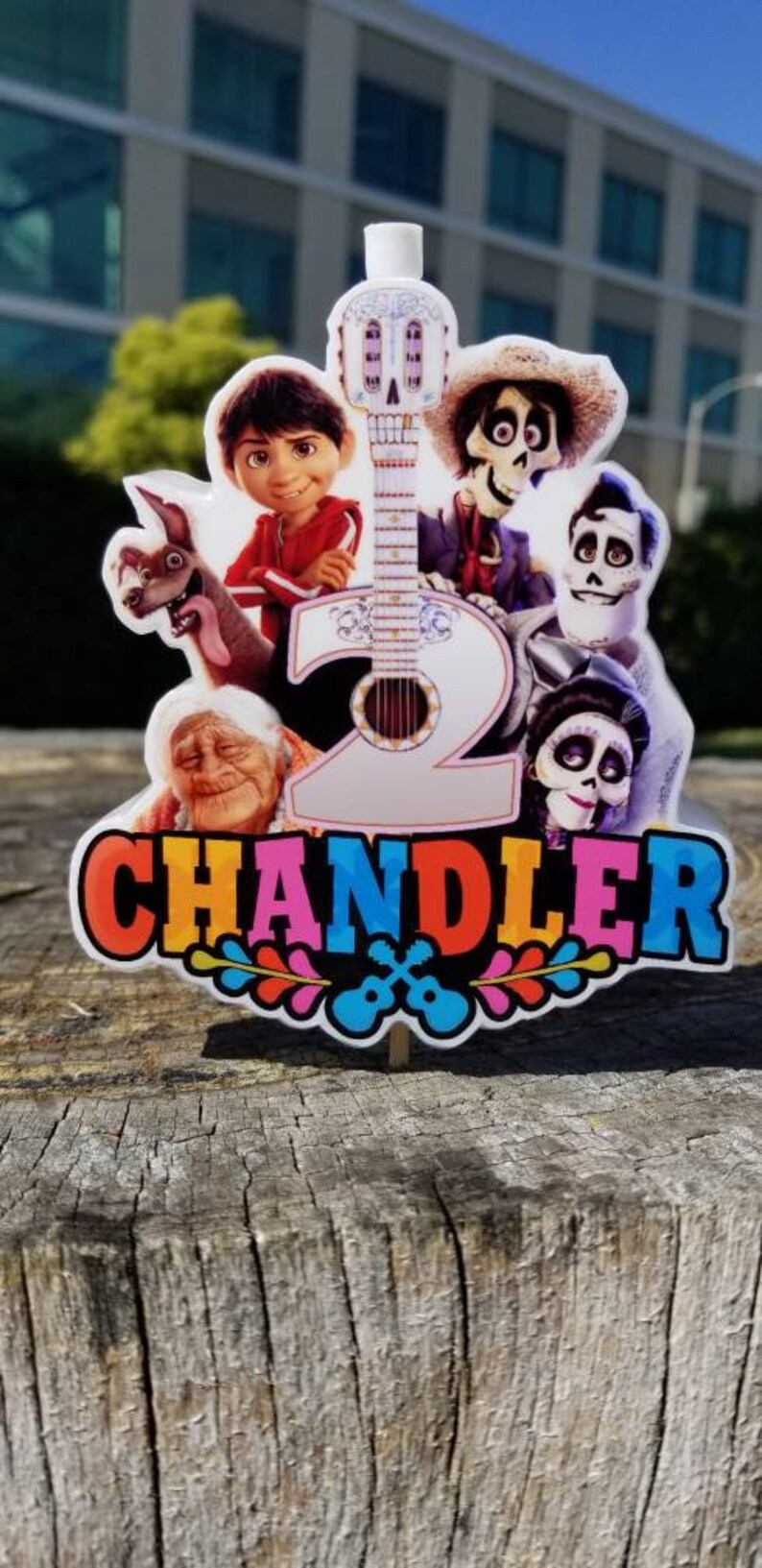 Disney COCO Cake Candle Personalized Birthday Candle Cake - Etsy