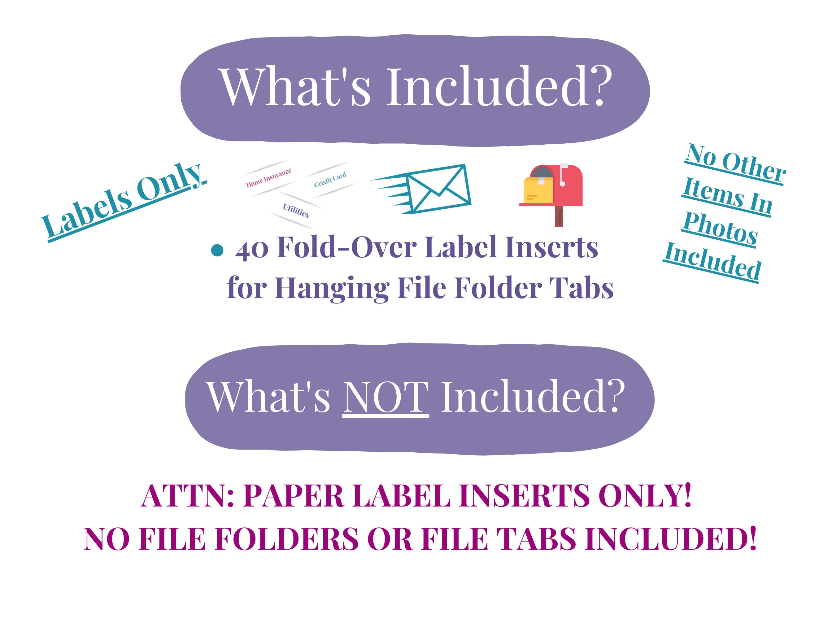 Household Files Labels File Folder Labels Home File Box Labels Home ...