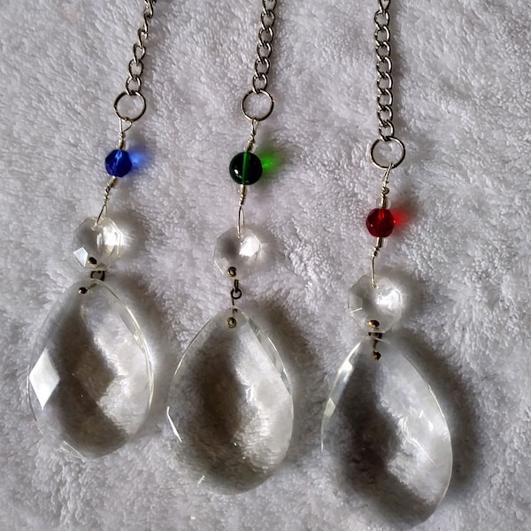 Repurposed Chandelier Crystals - Etsy