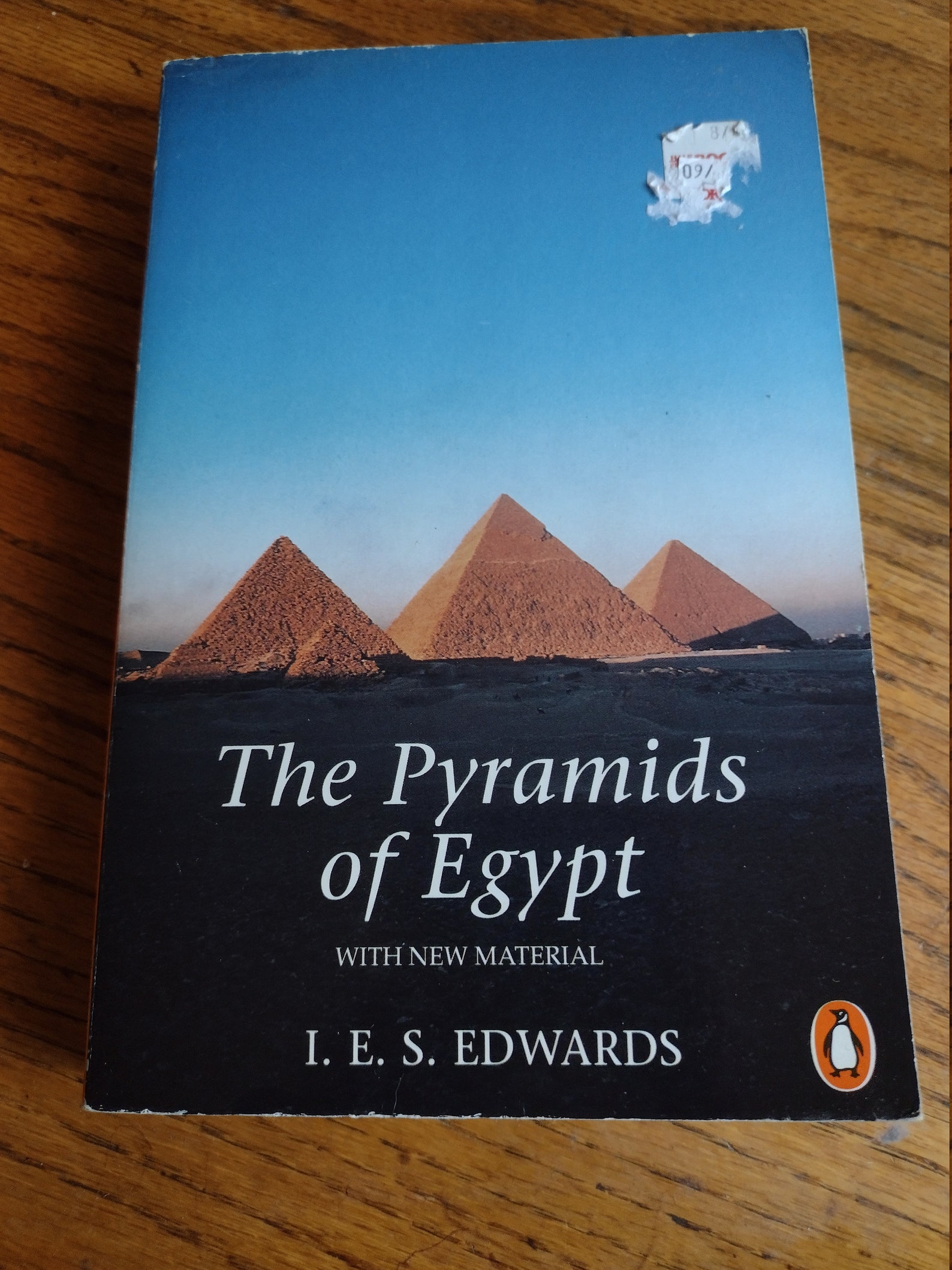 Paperback Book, the Pyramids of Egypt With New Material, by I. E. S ...