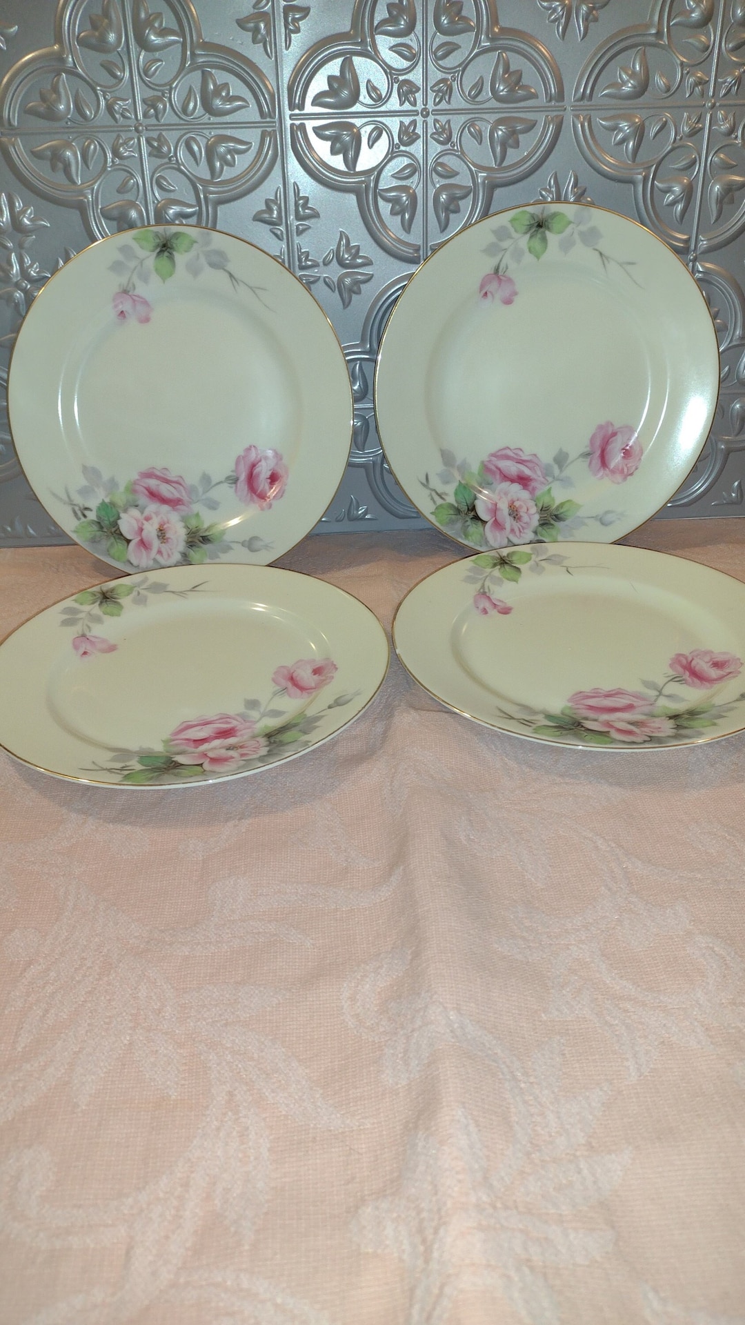 Set of 4 Made in Occupied Japan Aichi China Salad Plate Set - Etsy