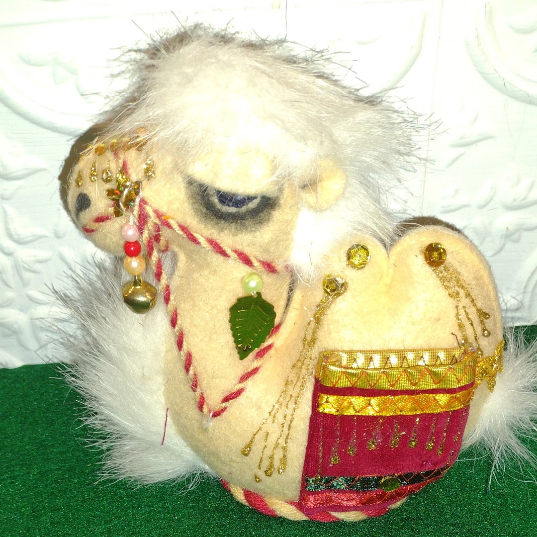 Beautiful, Vintage Stuffed Camel From Kazakhstan - Etsy
