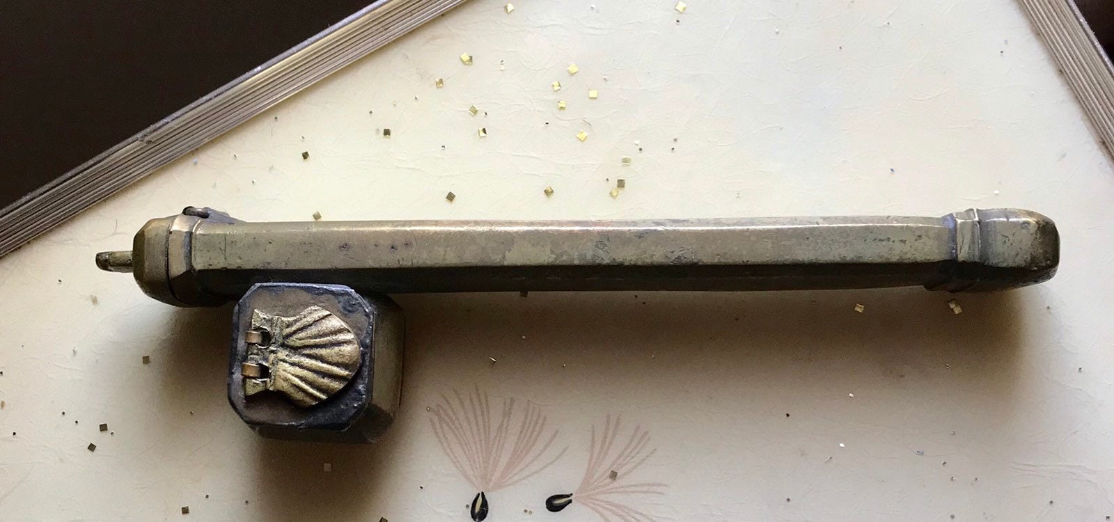 Antique Brass Scribe Tool / Brass Pen and Ink Holder/ - Etsy