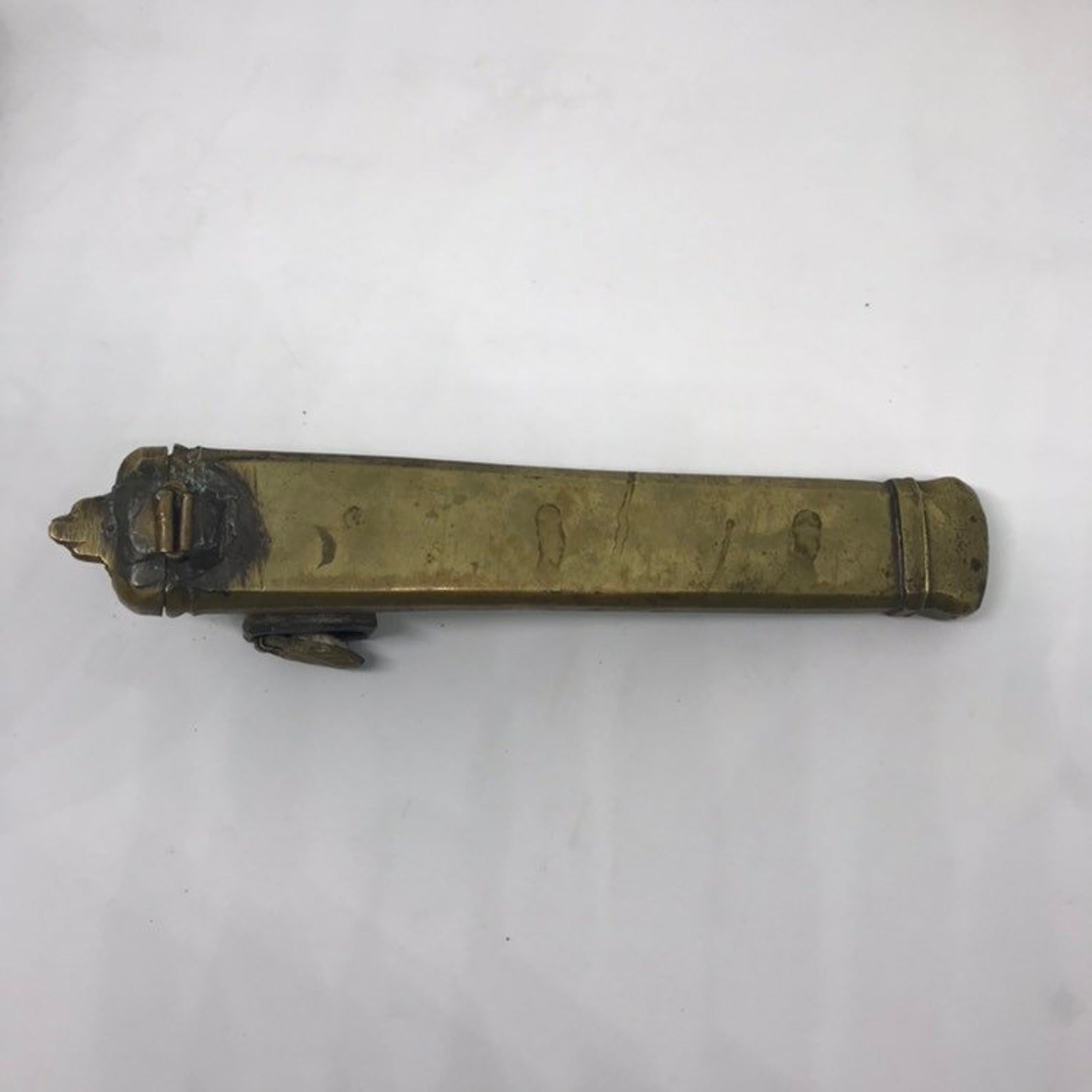 Antique Brass Scribe Tool / Brass Pen and Ink Holder/ - Etsy