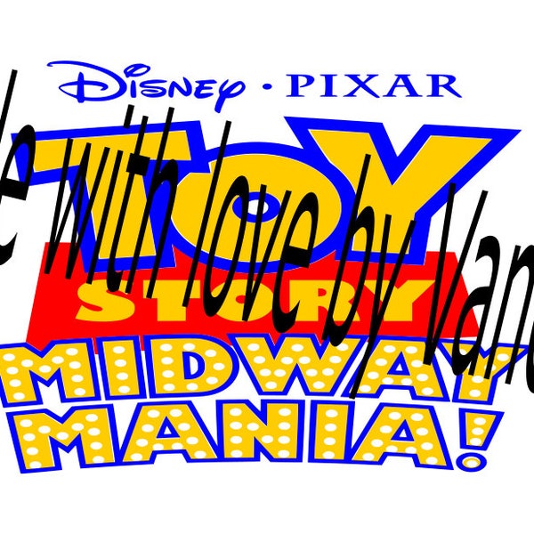 Toy Story Midway Mania Svg - Etsy