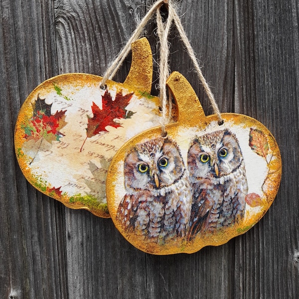 Autumn Owl - Etsy