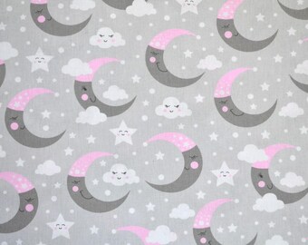 Moon fabric | Etsy