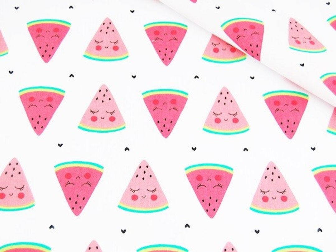 Sweet Fruit, Cotton Fabric, Quilting Print Fabric, Watermelon Fabric ...