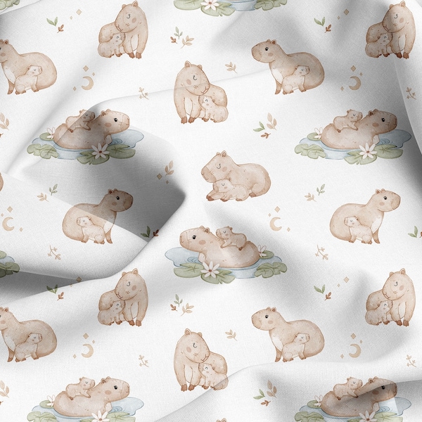Fabric Capybara - Etsy