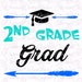 2nd grade Grad svg second grade SVG 2nd grade graduation svg | Etsy