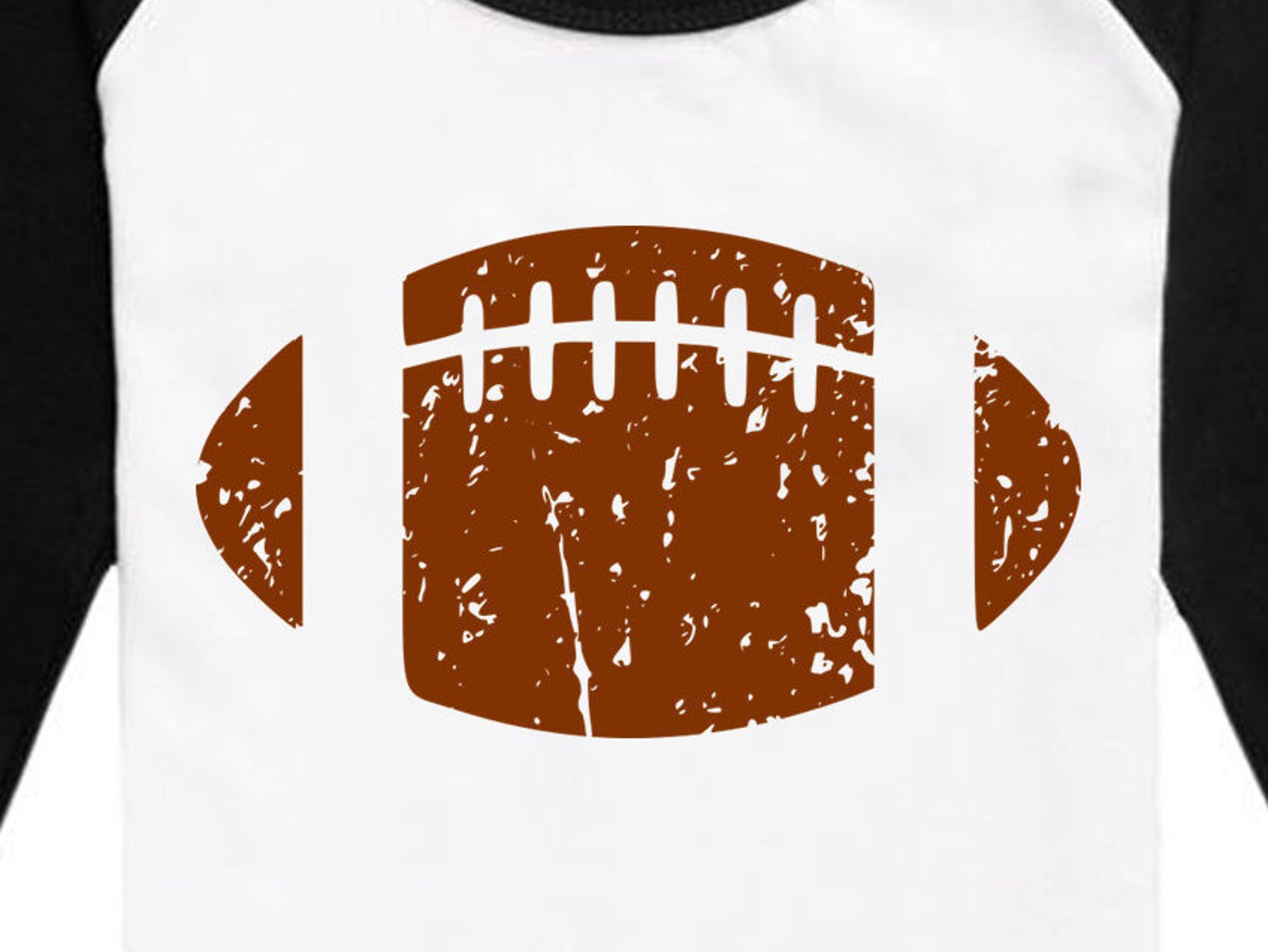 Distressed Football Svg Files for Cricut Grunge Football Cut | Etsy