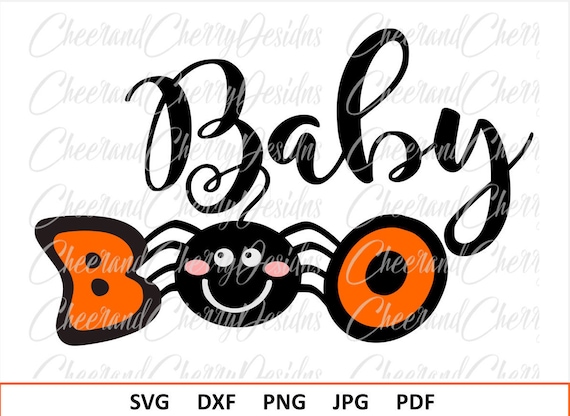 Baby Boo,Halloween SVG,DXF,PDF Digital Cutting File Craft Supplies ...