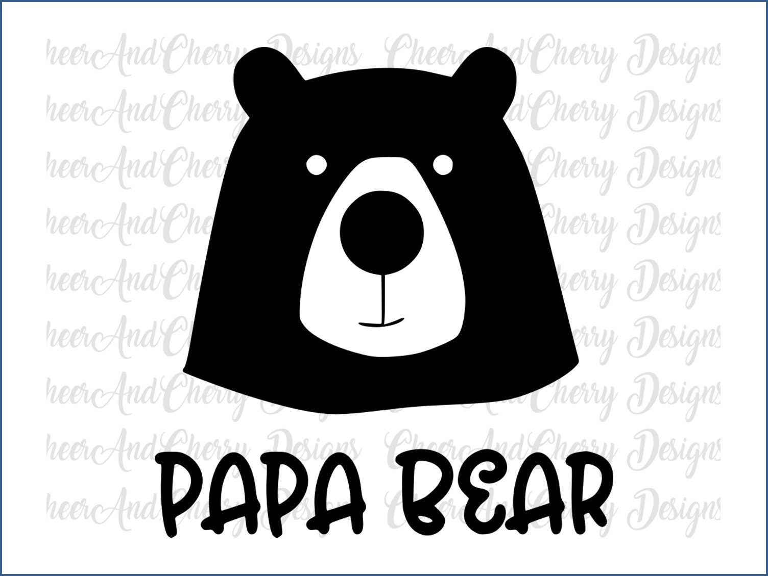 Papa Bear Svg and Baby Bear Svg Files for Cricut and - Etsy Australia