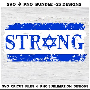 I Stand With Israel SVG Bundle - Israeli Flag Svg Support Israel Svg ...
