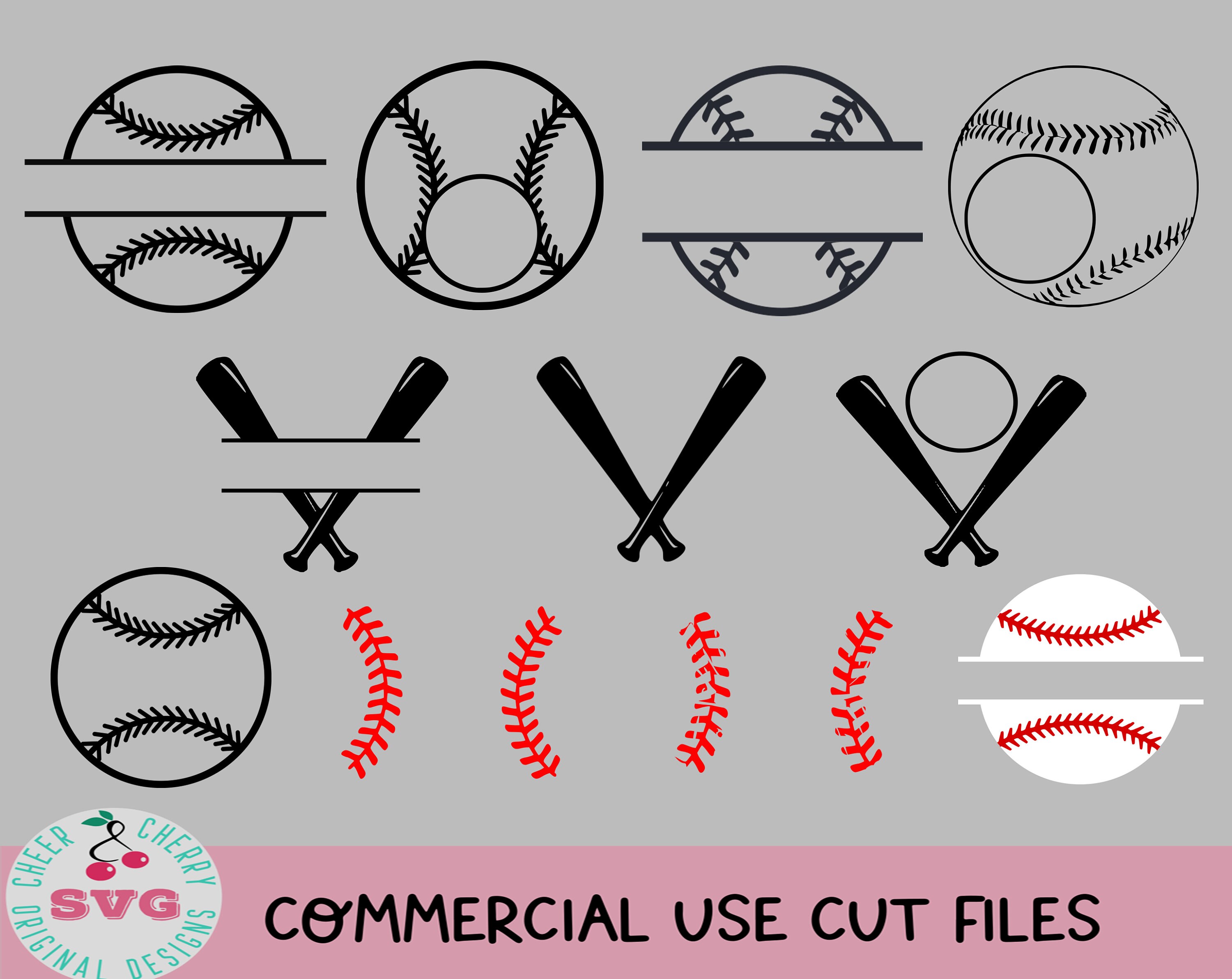 Baseball svg bundle includes 35 designs for Cricut Crafters | Etsy