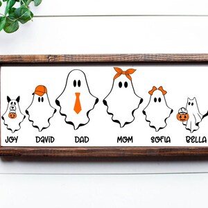 Custom Ghost Family Svg Bundle , Halloween Svg Halloween Family ...
