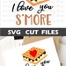 I Love You a Latte Svg I Love You Smore Svg Valentine Svg - Etsy