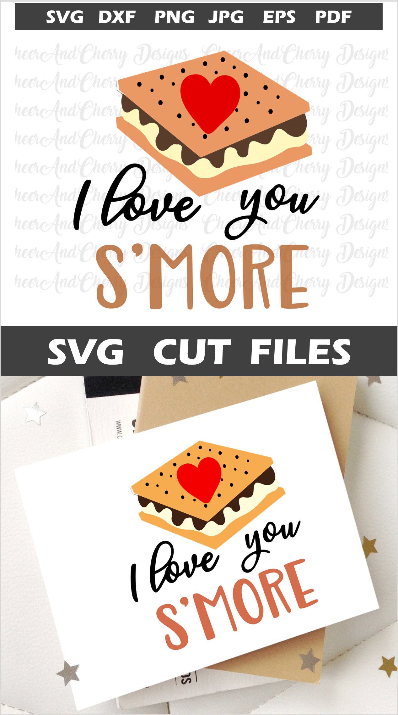 I Love You a Latte Svg I Love You Smore Svg Valentine Svg | Etsy