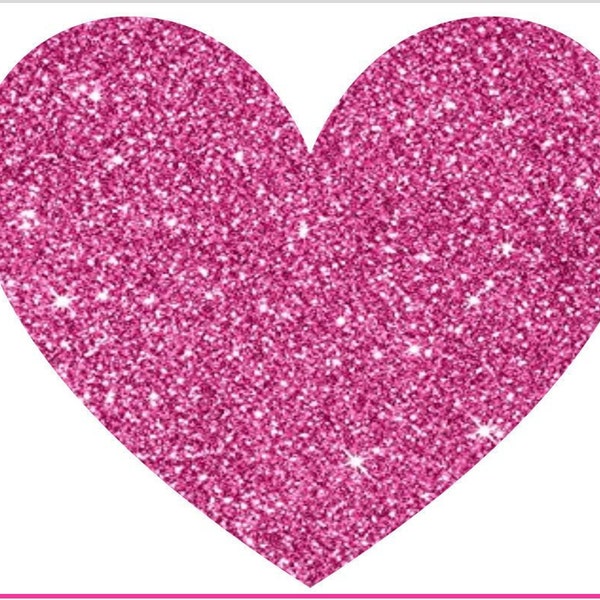 Glitter Heart Svg - Etsy