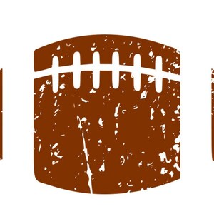 Distressed Football Svg Files for Cricut Silhouette Sport Svg for Boys ...