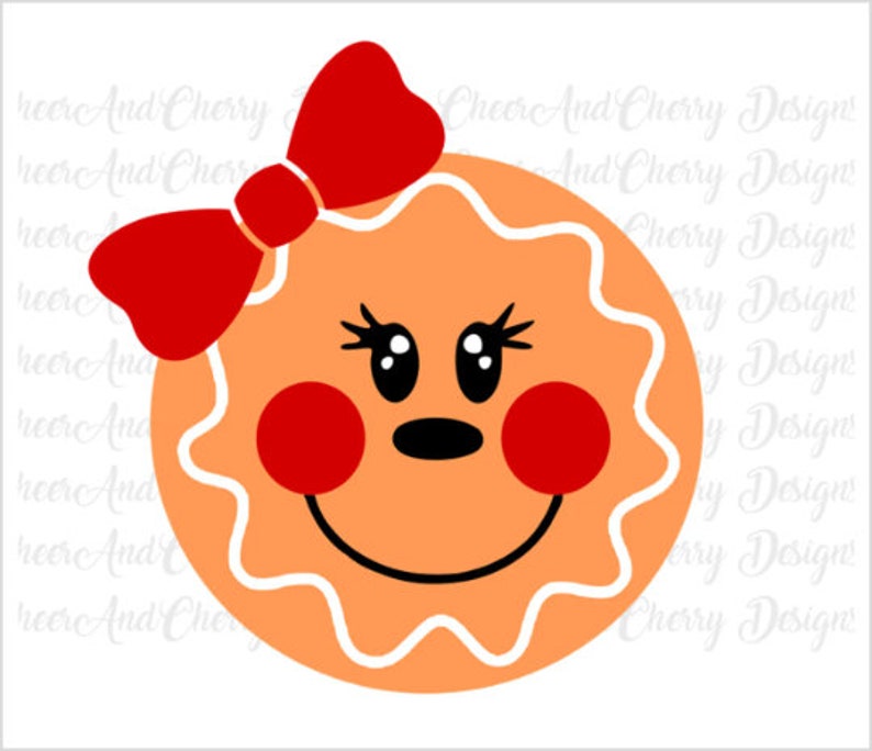 Gingerbread Face SVG PNG Bundle Gingerbread Man Layered Svg - Etsy