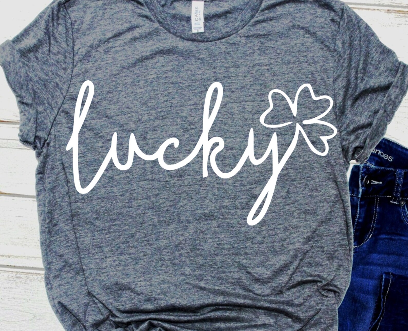 Lucky SVG Files for Cricut Silhouette Hand Lettered Svg St - Etsy