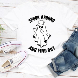 Spook Around and Find Out SVG PNG, Spooky Season Svg Halloween Ghost ...