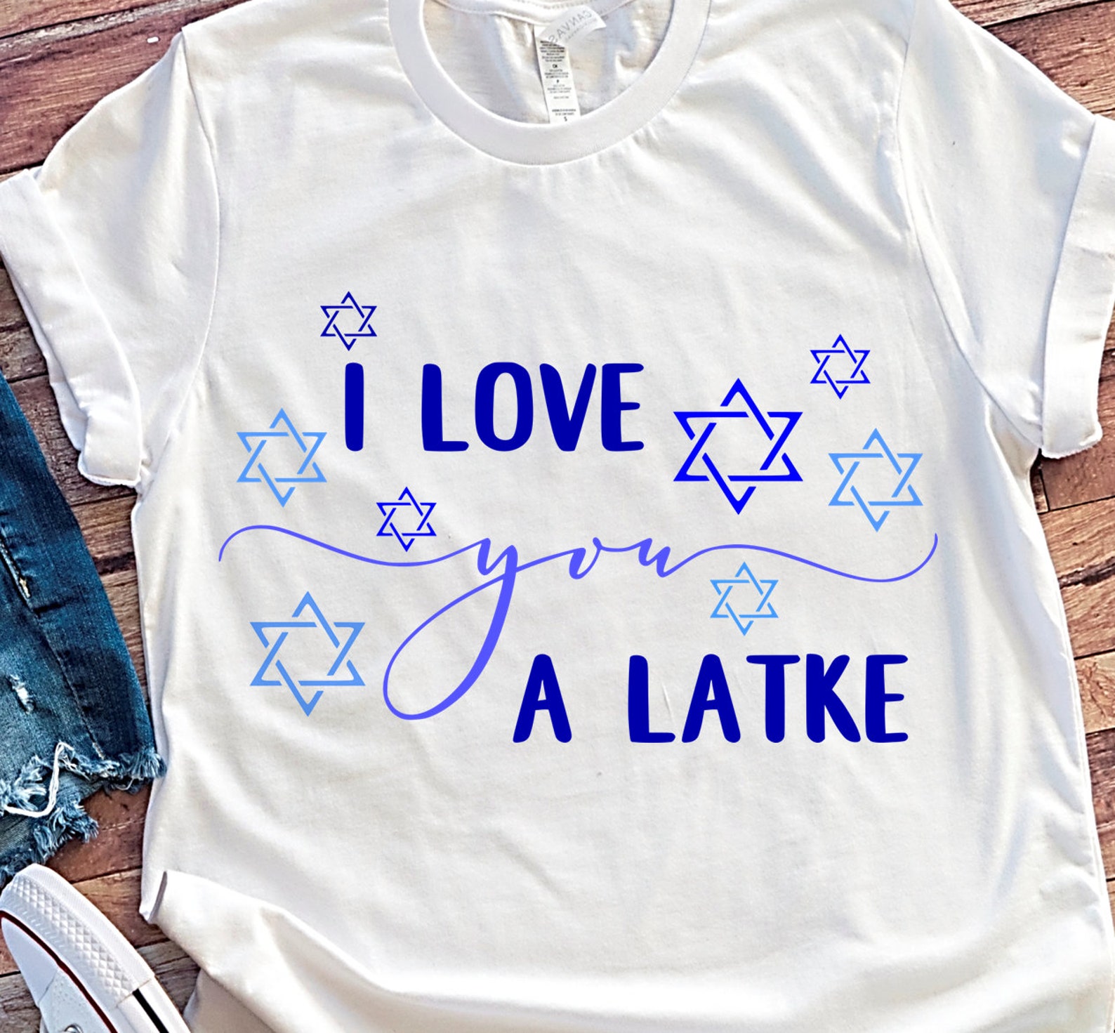 I Love You a Latke Svg Hanukkah Svg for Cricut Silhouette - Etsy