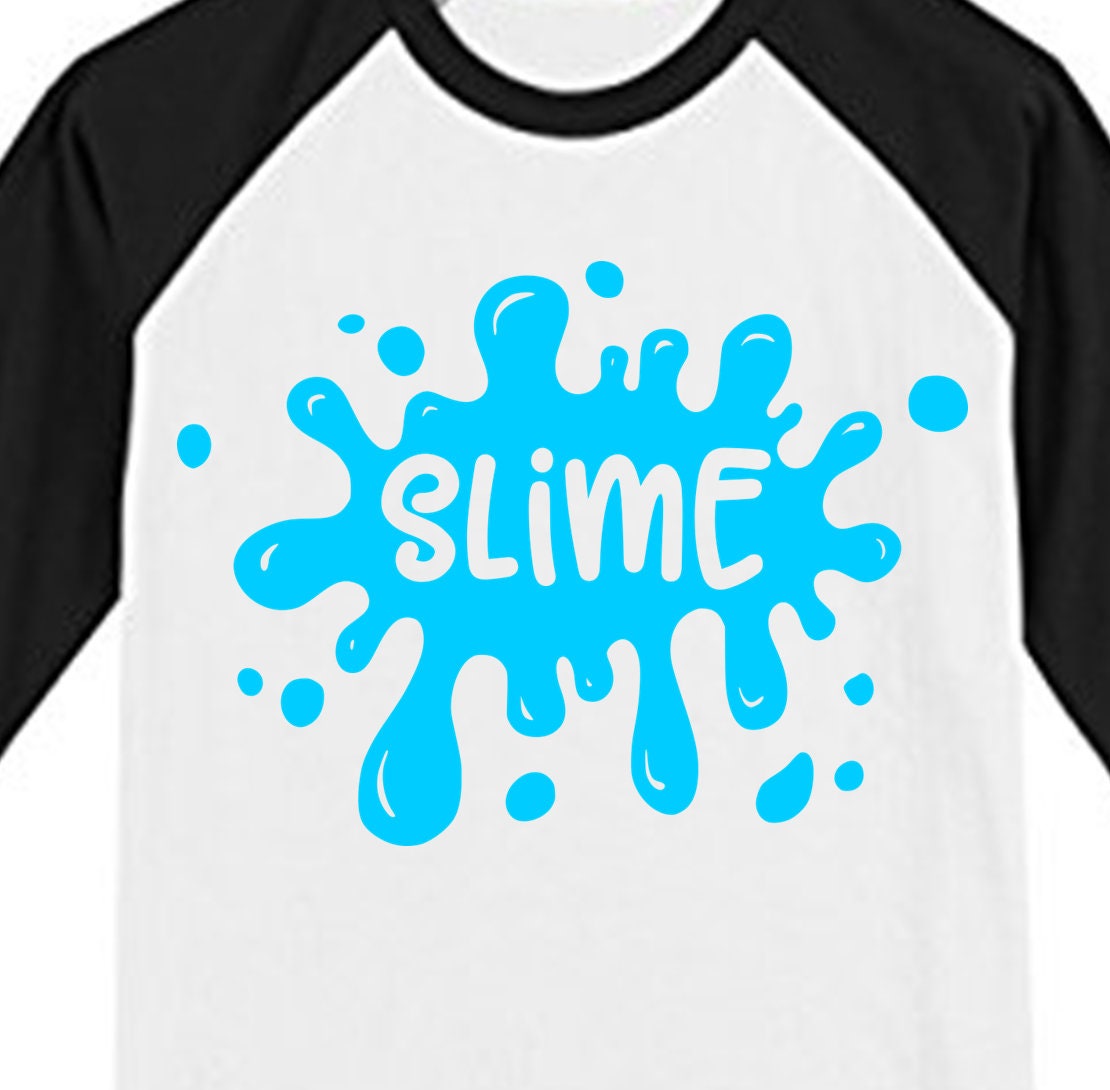 Slime Svg Design Slime Birthday Svg Cricut Silhouette Cameo | Etsy