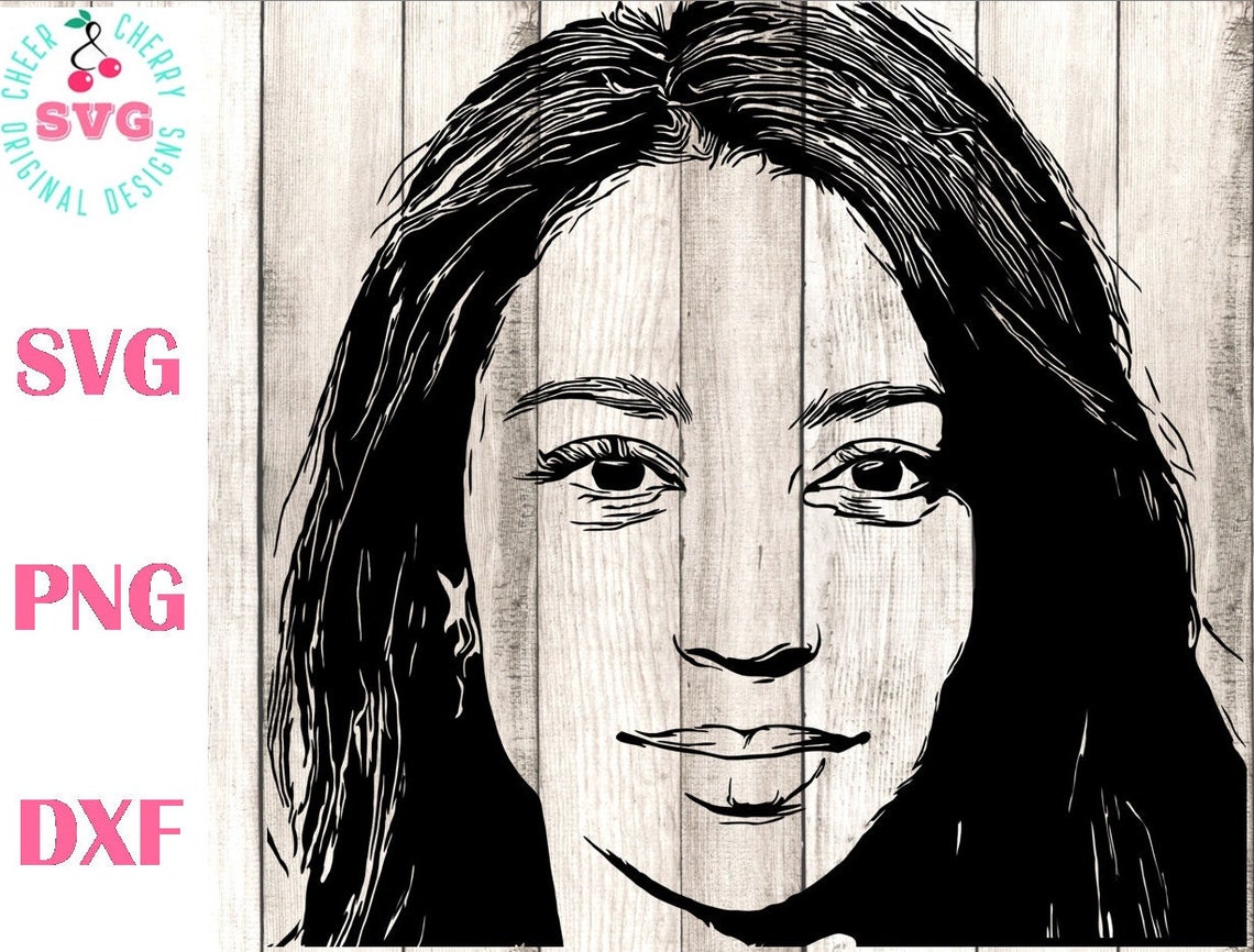 Convert Photo to SVG Cut File Custom SVG Portrait Face SVG - Etsy Israel