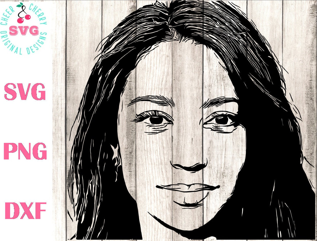 Convert Photo to SVG Cut File Custom SVG Portrait Face SVG - Etsy Israel