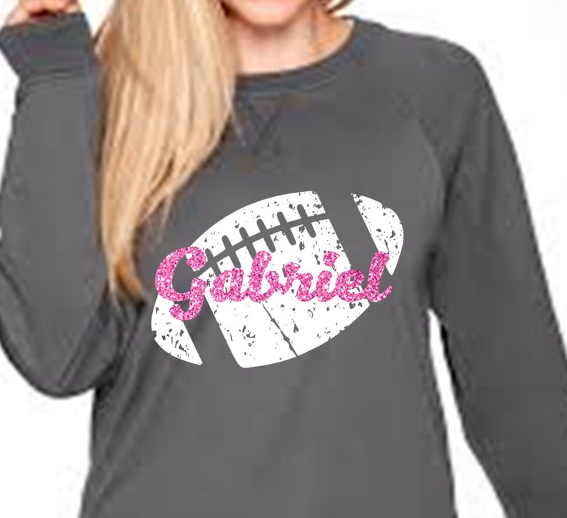 Distressed Football Svg Png Dxf Files for Cricut Silhouette | Etsy