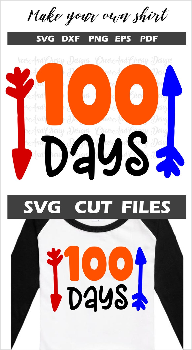 100 Days Svg for Boy 100 Days of School Svg File for Cricut - Etsy