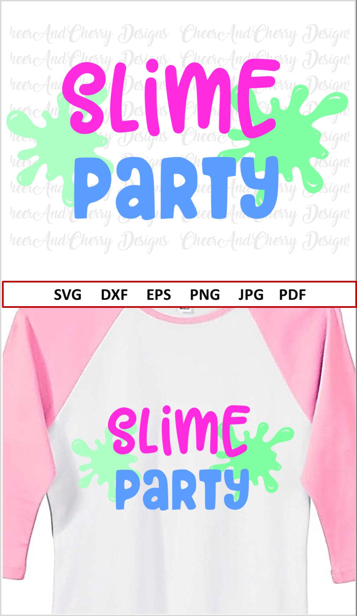 Slime Svg File Slime Party Svg for Girl Svg for Cricut Slime - Etsy