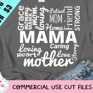 Mom Svg Images, Mama Cut File, Mom Life Svg, Subway Word Art Svg ...