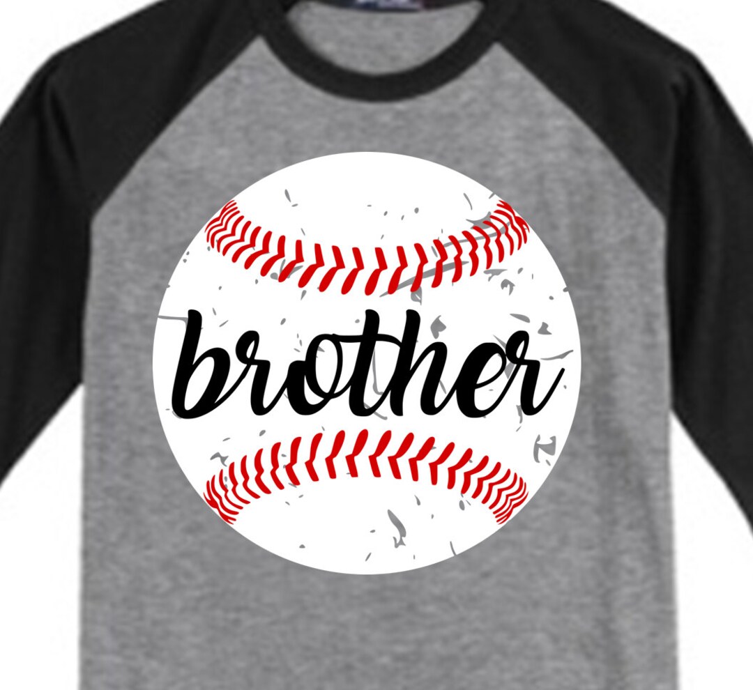 Baseball Brother Svg for Baseball Svg for Boy Distressed Baseball Svg ...