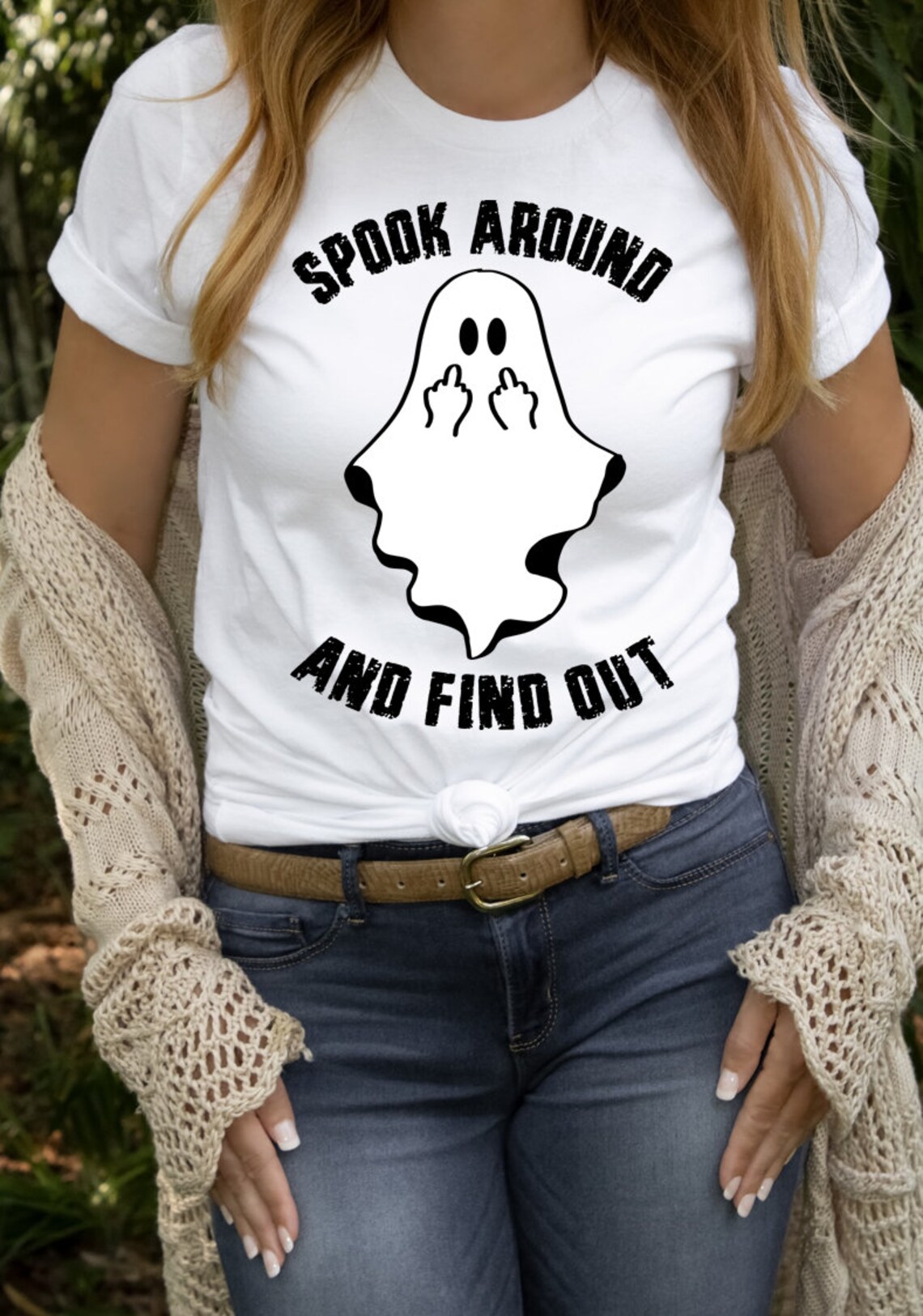Spook Around and Find Out SVG PNG, Spooky Season Svg Halloween Ghost ...