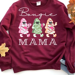 Boojee Christmas SVG PNG Boujee Mama Svg Christmas Tree Cake Svg Lookin ...