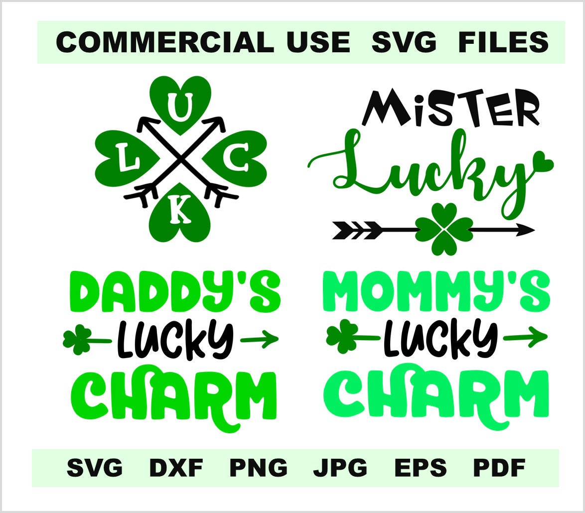 St Patricks Day Svg Bundle for Cricut Silhouette Iron On St. | Etsy