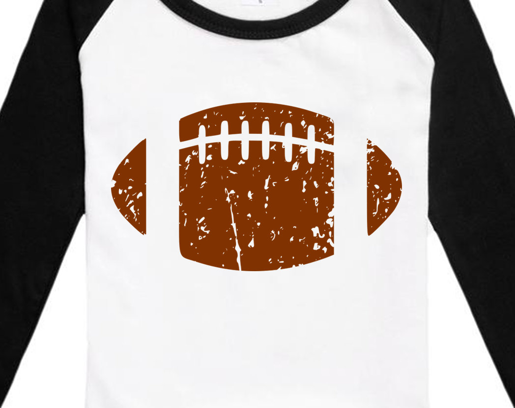 Distressed Football Svg Files for Cricut and Silhouette - Etsy