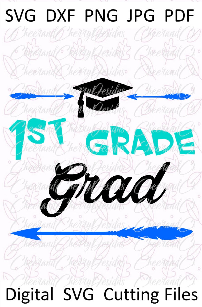 1st Grade Graduation Svg First Grade Svg 1st Grade Grad Svg | Etsy
