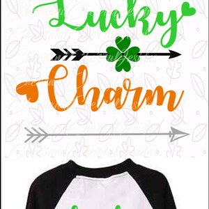 Lucky Charm SVG St Patricks Day SVG Cut File: SVG, Dxf, St Patricks Svg ...