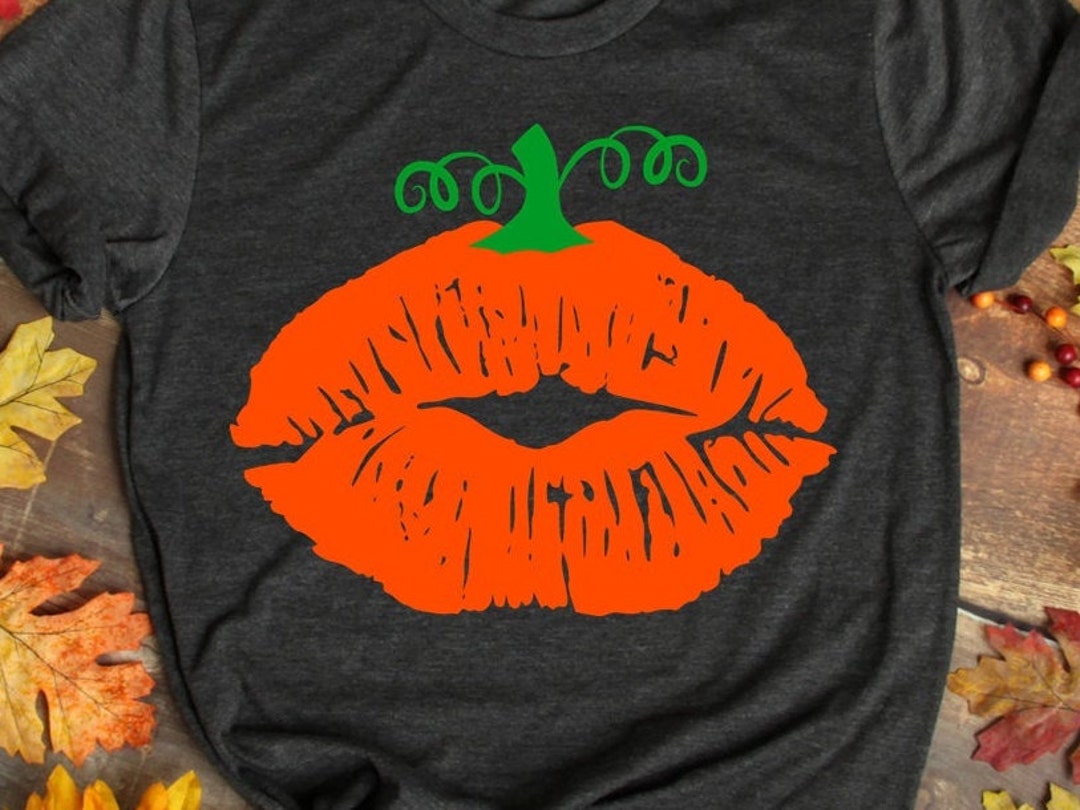 Pumpkin Lips Svg, Thanksgiving Svg Cut File, Pumpkin Svg for Womens ...