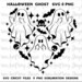 Halloween Ghost SVG PNG Bundle - Funny Ghost in Heart Svg Halloween Svg ...